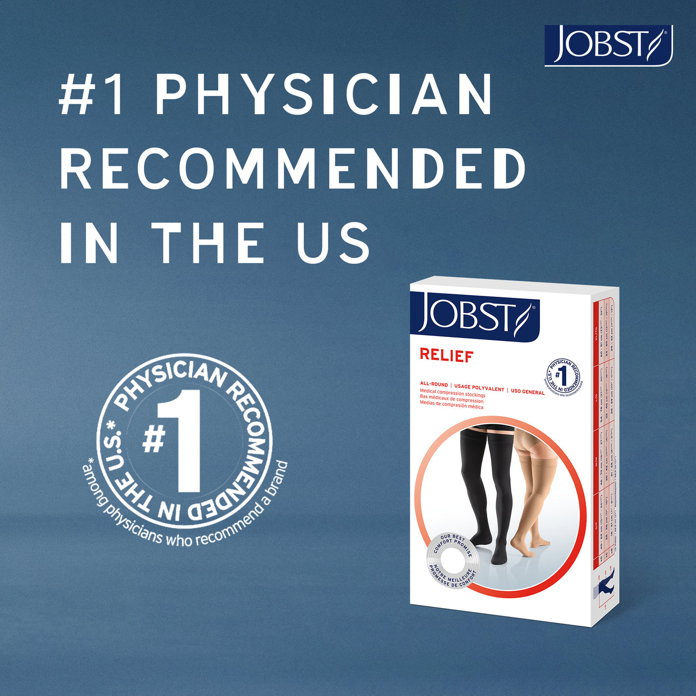 Jobst Relief Chaps for Men and Women 30-40mmHg — BrightLife Direct