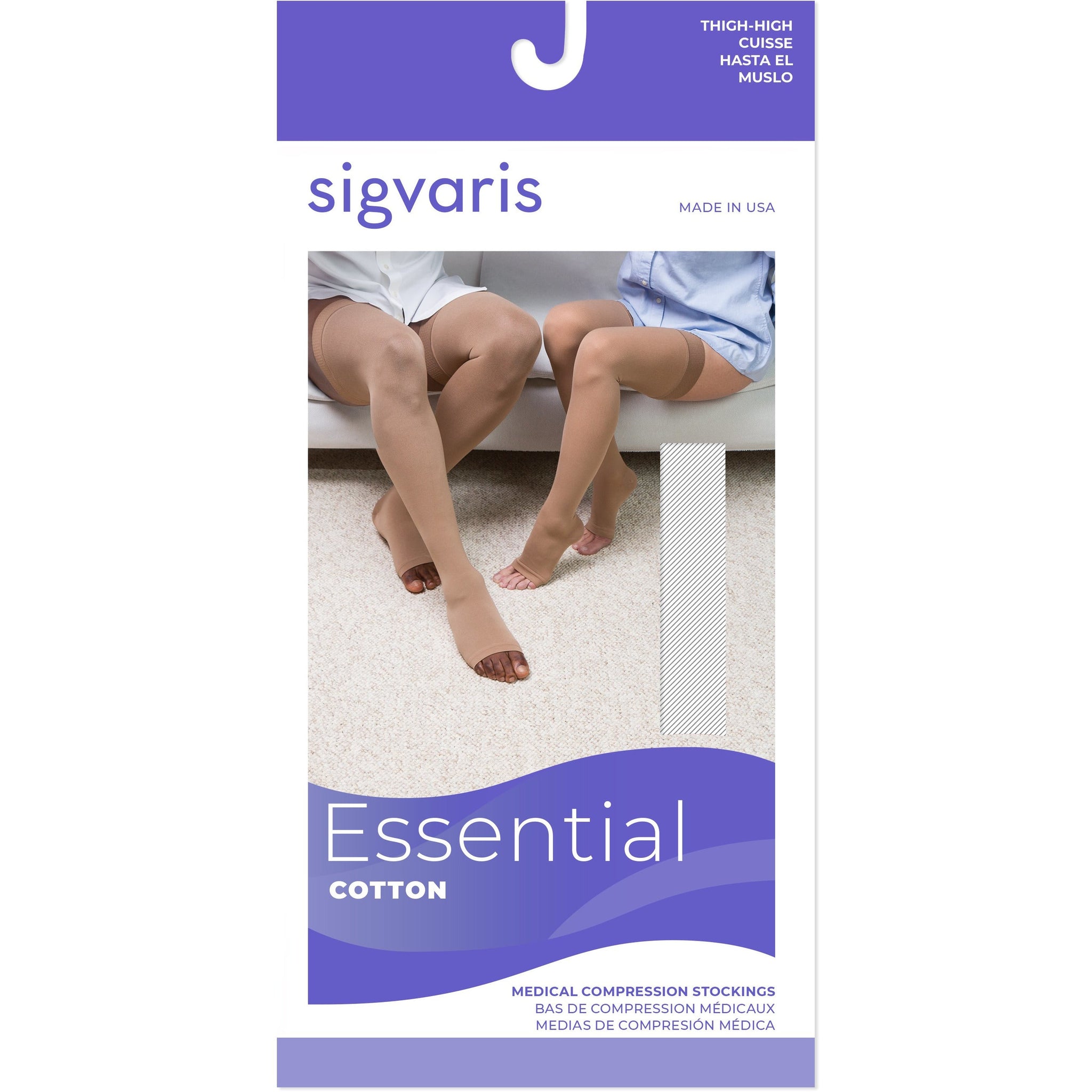 Sigvaris 230 Cotton Series for Men and Women - BrightLife Direct