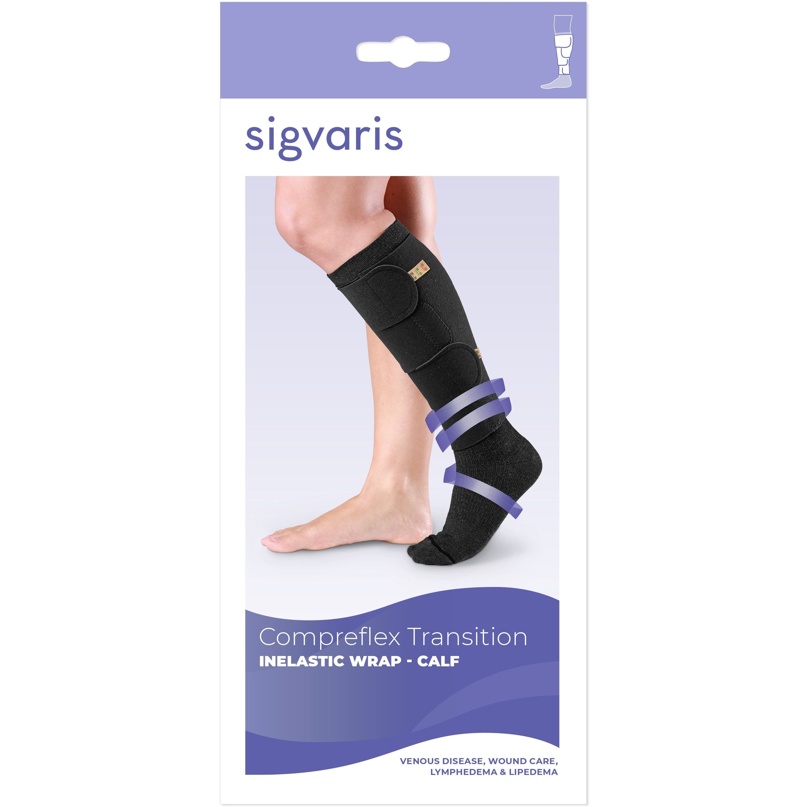 Sigvaris CompreFLEX Transition Calf Wrap | BrightLife Direct